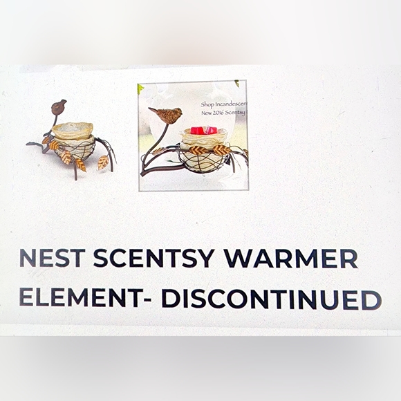 Scentsy | Other | Nib Scentsy Authentic Home Scentsy Nest Warmer | Poshmark